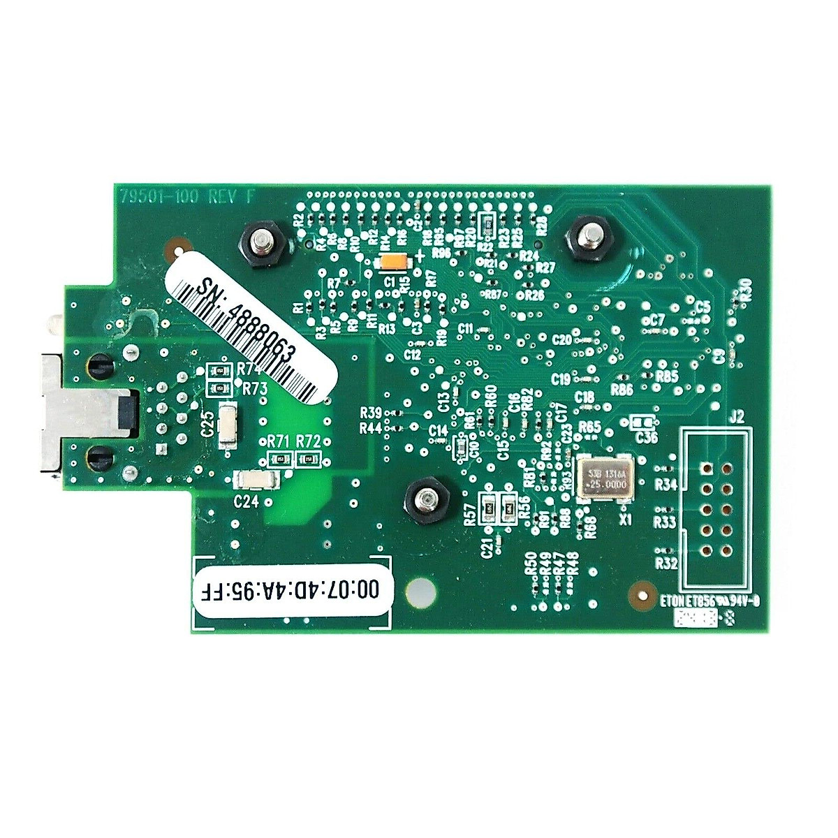 Tekswamp Network Card for Zebra ZM400 ZM600 110XI4 105SL Plus 105sl + 170Xi4 220Xi4 Xi4 XI & ZM Series Printer Server Interface
