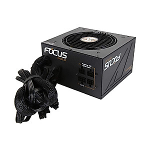 Seasonic FOCUS 650 Gold SSR-650FM 650W 80+ Gold ATX12V & EPS12V Semi-Modular 7 Year Warranty Compact 140 mm Size Power Supply