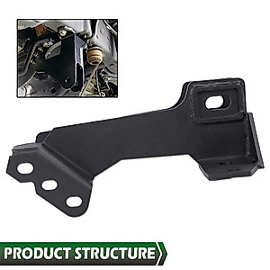 GRAND ORANGE Track Bar Drop Bracket Compatible with 2011 2012 2013 2014 2015 2016 2017 2018 2019 2020 Ford F250 F350 4WD&4WD Super Duty 2-3.5" Lift Kit w/screw