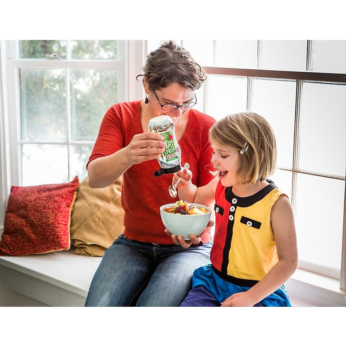 Butternut Mountain Farm 100% Pure Organic Maple Syrup From Vermont, Grade A (Prev. Grade B), Dark Color, Robust Taste, All Natural, Easy Squeeze, 12 Fl Oz