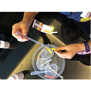 Othmro pH 1-14 Test Paper 80pcs Per Pack （20 Pack) Strip Shape lab use pH Test Liquid Soil Cosmetics