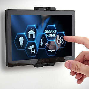 iTODOS Universal Tablet Wall Mount Holder for iPad, iPhone,Kindle Fire HD,Kindle Paper White,Galaxy Tabs,Google Nexus7/11,Switch,e-Reader,360°Adjustment Compatible with 4~12.9 inch Tablet and Phone