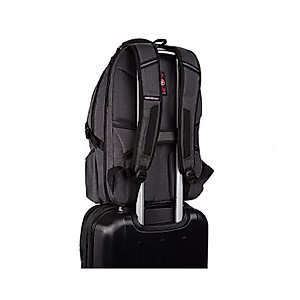 SwissGear ScanSmart Laptop Backpack, Fits Most 16" Notebook Computers, Swiss Gear Outdoor, Travel, School Bag Bookbag, Black Color