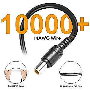 TAIFU DC Adapter 12V/24V 8mm Car Charger for Bluetti EB3A EB70 EB70S Portable Power Station, Jackery Explorer 1000 500 300 240 160 E160 E240 Honda HLS 290 HLS290 167Wh 240Wh Battery Cigarette Lighter