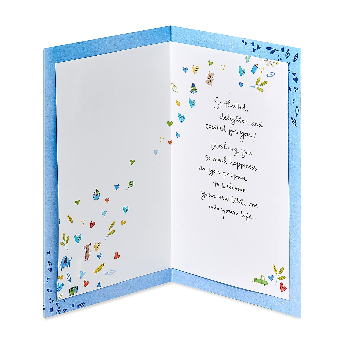 American Greetings Baby Shower Card for Boy (New Little One)