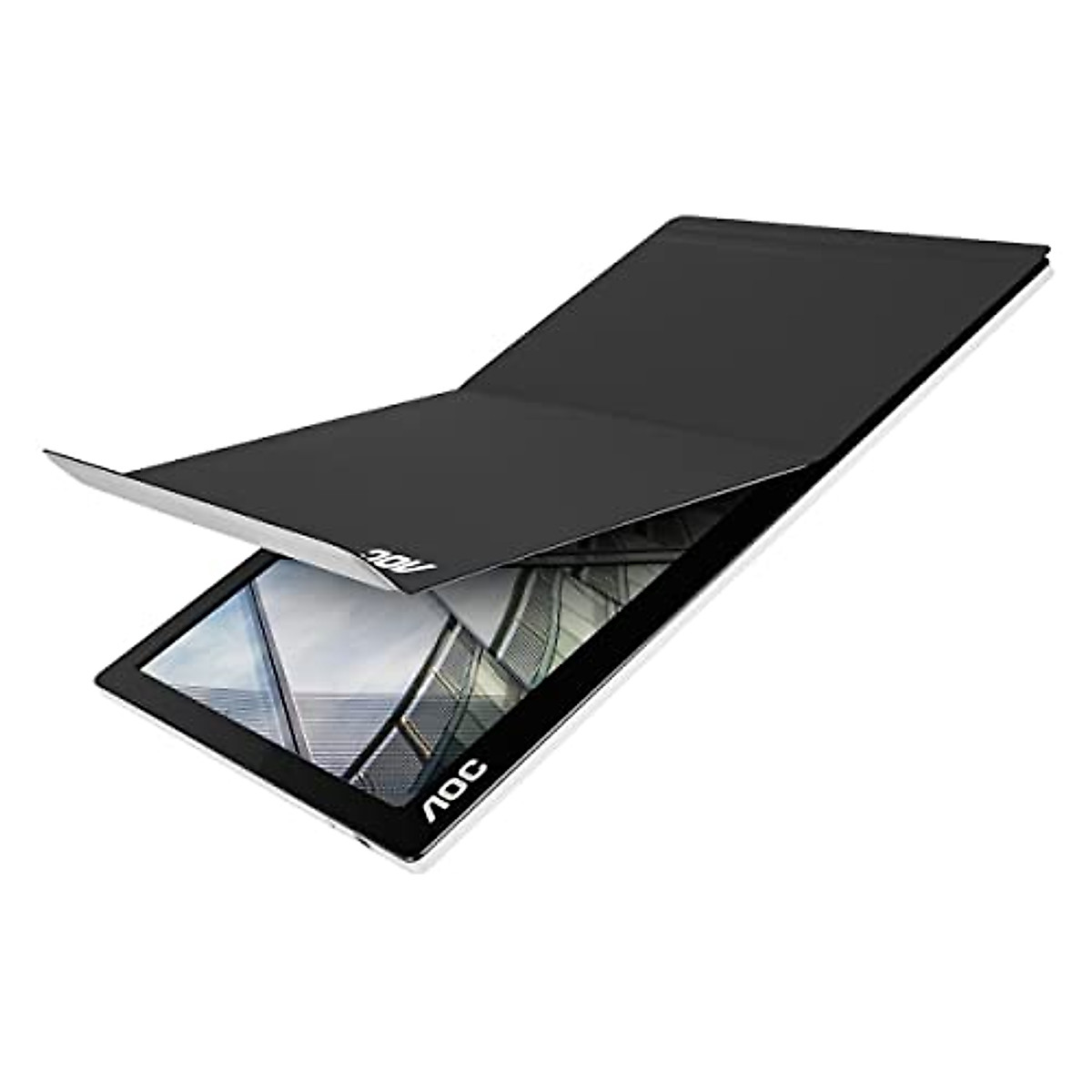 AOC I1601C 15.6" 16:9 Full HD IPS Monitor, Black USB-C