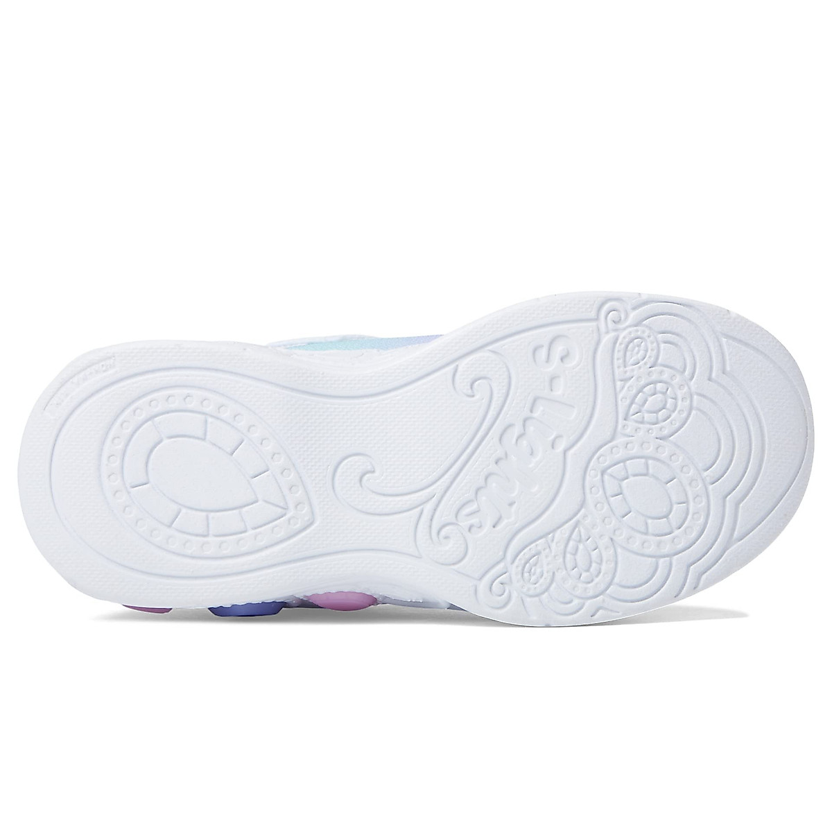 Skechers Kids Kids Princess Wishes Sneaker, Lavender/Multi, 10 US Unisex Toddler