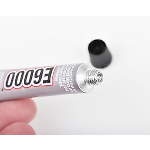 E6000 8-Pack 0.18 Ounce Bottles Industrial Strength Adhesive for Crafting and Pixiss Wooden Art Dotting Stylus Pens 5 pcs Set - Rhinestone Applicator Application Kit