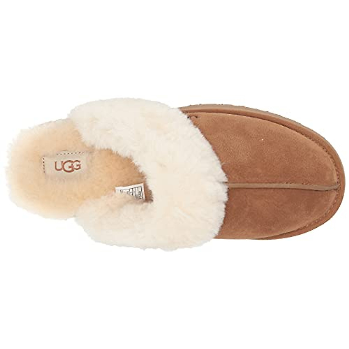 UGG Women's DISQUETTE Slipper, Chestnut, 10