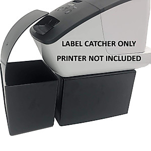 Keyfit Tools Label Catcher Printer Stand Organize Your Labels for Use with Direct Thermal Printer Labels Up to 3" Wide Like DK-2205