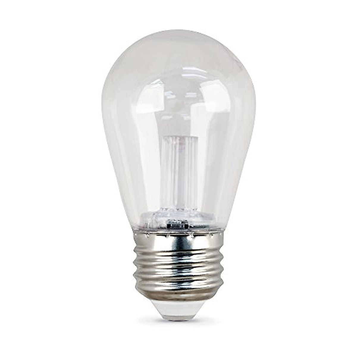 Feit Electric BPS14/SU/LED Non-Dimmable Led Bulb, 1.5 W, 120 V, 80 Lumens, 3000K, 1-1/2 in Dia X 3-1/4 in L, Warm White