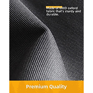 Morjor Dutch Oven Bag for 12 & 10 Inch Dutch Oven, Carry Bag with Extra Inner Crossed Straps & 2 Pockets