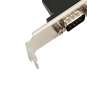 2 Port PCIE RS232 Serial Card with Full Size Bracket, Supports for Windows, for Linux, 256 Byte FIFO Depth, for POS Systems, Scanners, Printers