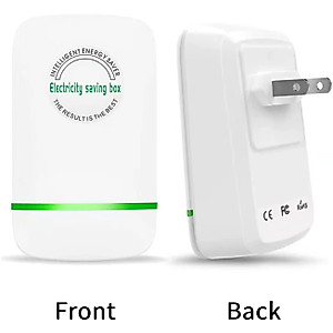 Power Saver Pro Energy Saver, Household Power Saver, Electricity Saving Box Household Office Market Device Electric Energy Saving Device, Electric Smart US Plug 90V-250V 30KW (2PC)