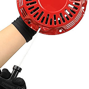 YOXUFA Recoil Pull Starter for Predator 196cc 212cc 6.5hp Coleman CT200U CT200U-EX BT200X KT196 Baja MB200 Trailmaster Hammerhead Massimo Harbor Freight GX120 GX160 GX200 Mini Bike Go Kart Cart Engine