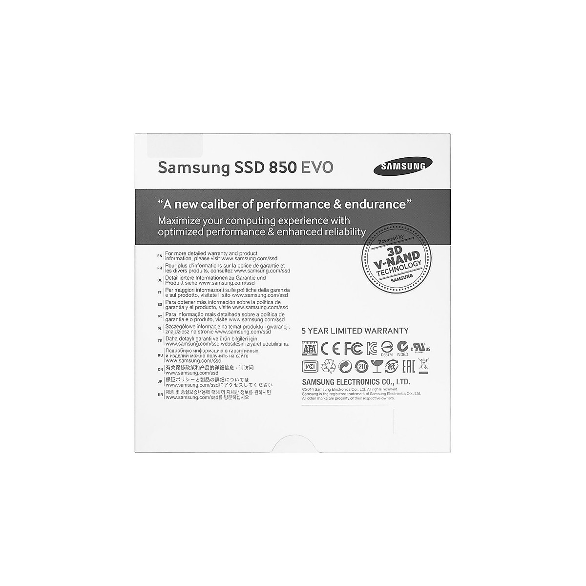 SAMSUNG 850 EVO 250GB 2.5-Inch SATA III Internal SSD (MZ-75E250B/AM)