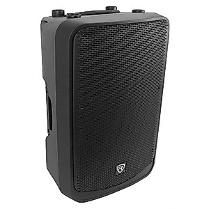 Rockville Titan 15 15" 2000w Powered DJ PA Speaker/Bluetooth/DSP/Wireless Link, Black