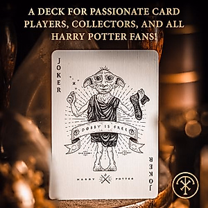 theory11 Harry Potter Playing Cards - Green (Slytherin)