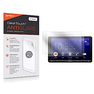 BoxWave Screen Protector Compatible with Sony XAV-AX8000 - ClearTouch Anti-Glare (2-Pack), Anti-Fingerprint Matte Film Skin for Sony XAV-AX8000