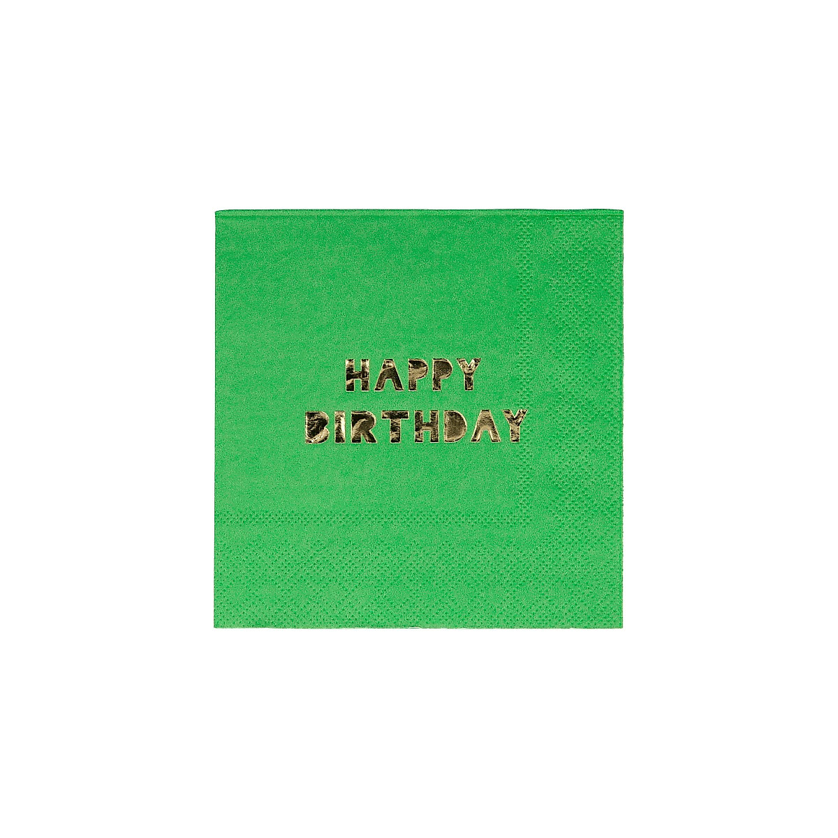 Meri Meri Happy Birthday Small Napkin