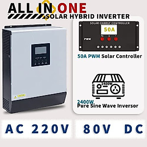 EpRec 3KVA Solar Hybrid Inverter - Reliable Power Support