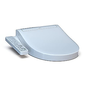 TOTO SW3073#01 WASHLET C2 Round Electronic Bidet Toilet Seat, Cotton White