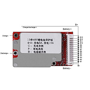 Li ion Li Polymer Battery Pack Board for 13S 48V/54.6V Batteries
