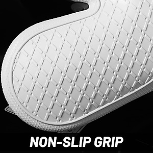 MKLINSIYU Silicone Kitchen Oven Mitts，Heat Resistant 500 Degrees，Oven Mitts Set，Waterproof Flexible Glove and Quilted Liner for Oven Cooking, Grill & BBQ (Light Grey), 12 x 5.7 x 0.75 inches