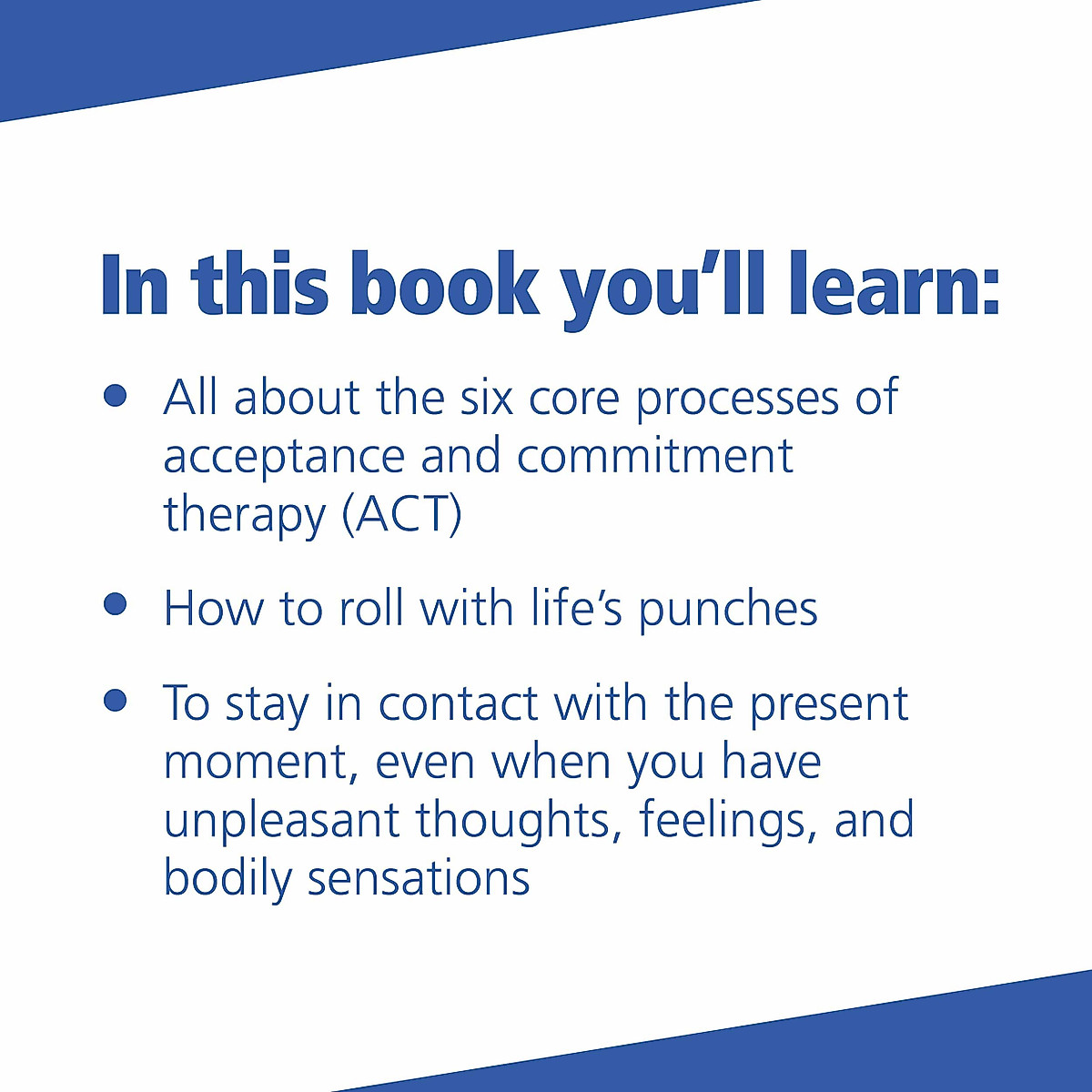 ACT Daily Journal: Get Unstuck and Live Fully with Acceptance and Commitment Therapy