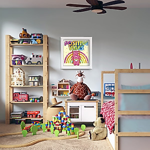 Camelot Dotz Diamond Art Kit 12.6"X12.6"-Care Bears, CB Positive Vibes Multi