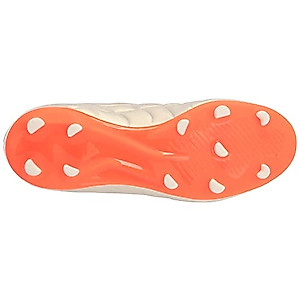 adidas Copa Pure.3 Firm Ground Football Shoe, Off White/Team Solar Orange/Off White, 2 US Unisex Little Kid