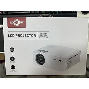 Projector with WiFi, Native 1080P Portable Outdoor Projector 4K Supported, 400 ANSI PARIS RHÔNE Movie Mini HD Projector for Home, 220” 12000L Built-in Speaker, Compatible with TV Stick/iOS/Android/PS5