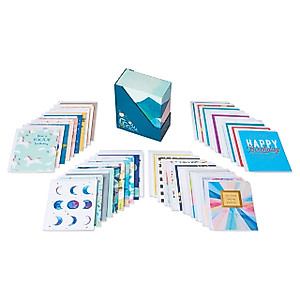 American Greetings Deluxe Birthday Card Assortment, Bright & Cheerful (40-Count)