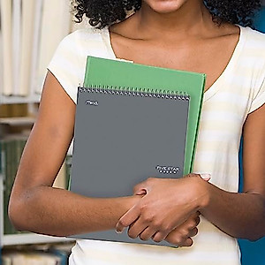 Five Star Top Bound Notebooks, 6 Pack, 1-Subject, College Ruled Paper, Fights Ink Bleed, Water Resistant Cover, 11" x 8-1/2", 100 Sheets, Assorted Colors (73525)