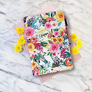 MonsDirect for Amazon Kindle Fire HD 8 & 8 Plus Case (12th/10th Generation 2024/2022/2020 Release), PU Leather Stand Cover, Auto Wake/Sleep with Pen Holder for Fire HD 8/8 Plus 2024/2022/2020, Rose