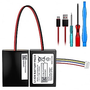 Battery for Beats Pill 2.0 Speaker Kratax 1050mAh Li-ion 7.4 V Replacement Battery for Beats Pill 2.0 J272/ICP092941SH Wireless Portable Bluetooth Speaker