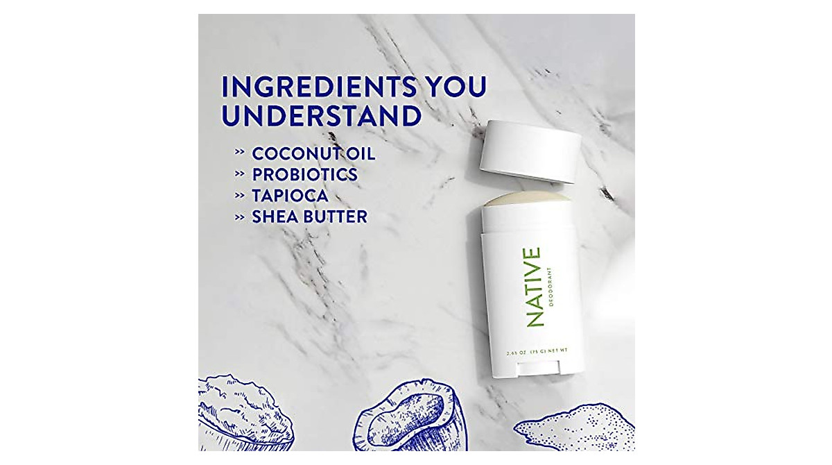 Native Natural Deodorant 3-Pack | Aluminum Free for Men & Women