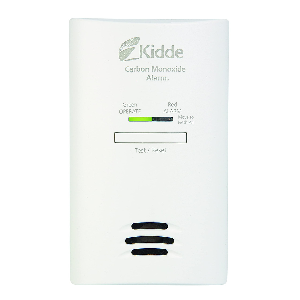 Kidde Carbon Monoxide Detector, AC Plug-In with Battery Backup, CO Alarm with Replacement Alert