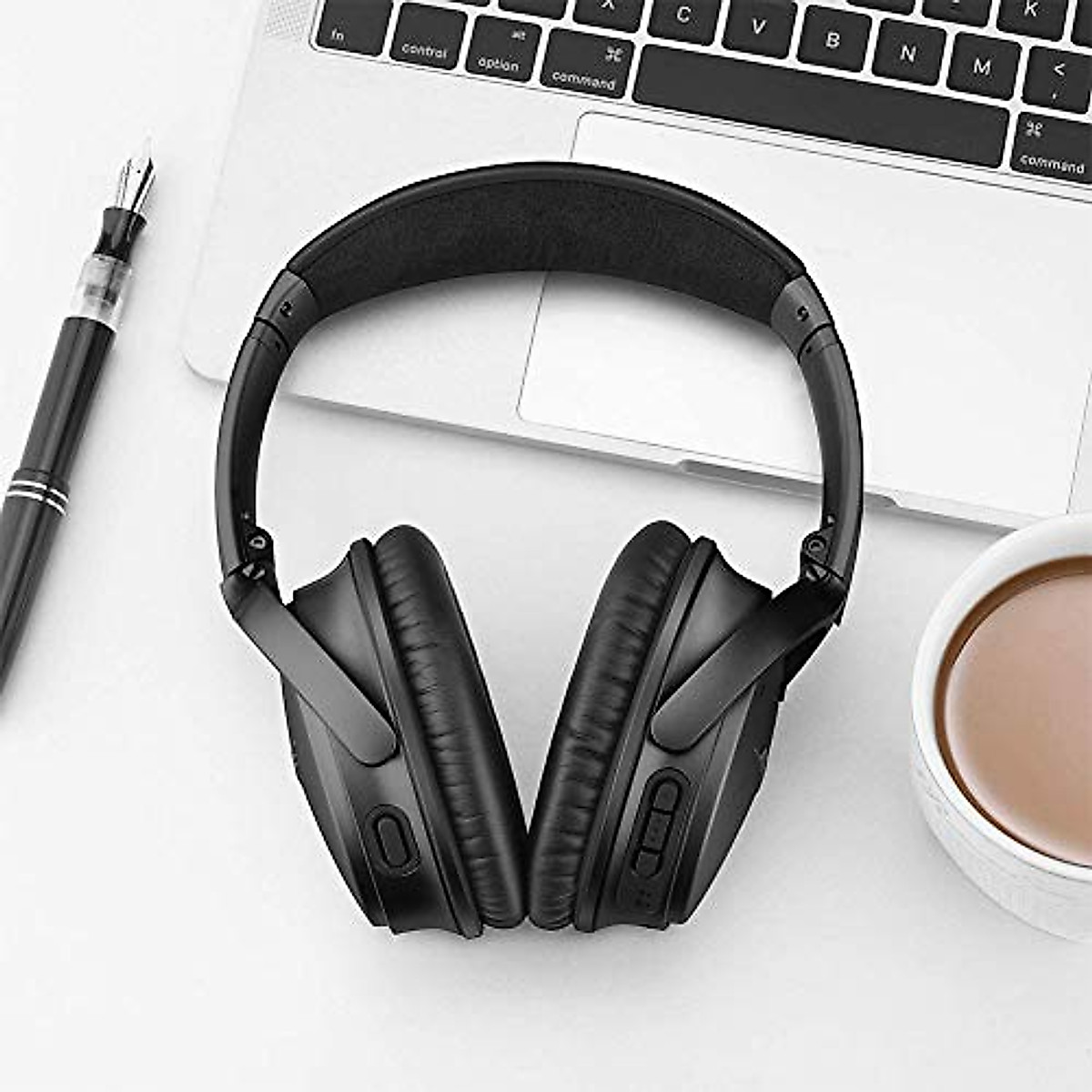 Qc35 Replacement Ear Pads for Bose - QC35,QC35ii Replacement Earpads Cushion - Compatible with Quiet Comfort35,QC25,QC35ii,QC15,AE2,AE2i-Comfortable & Durable (Blue)