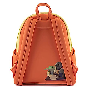 Loungefly The Mandalorian Grogu in Cradle Women's Double Strap Shoulder Bag Purse