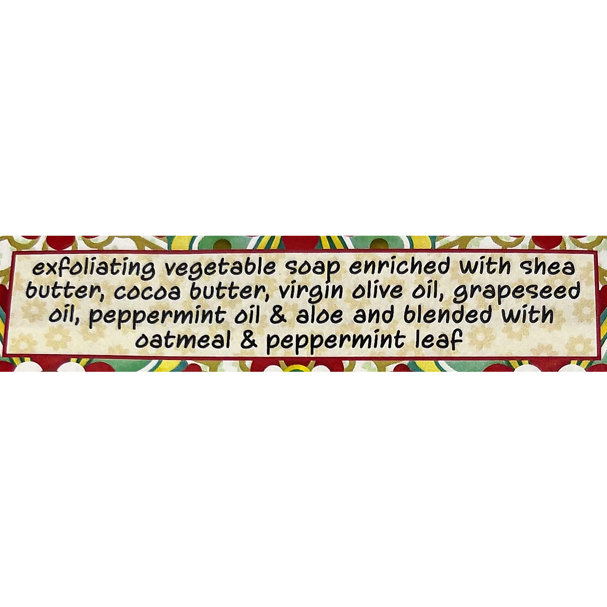 Greenwich Bay Trading Co., Peppermint and Aloe Shea Butter Soap, Set of 3 Bars, 6.4 Ounces Each