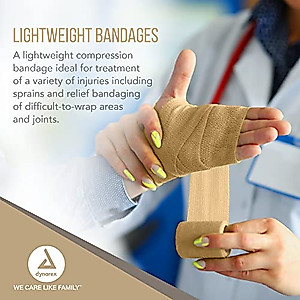 Dynarex Sensi Wrap, Self-Adherent 3" x 5 yds Tan 24/Cs
