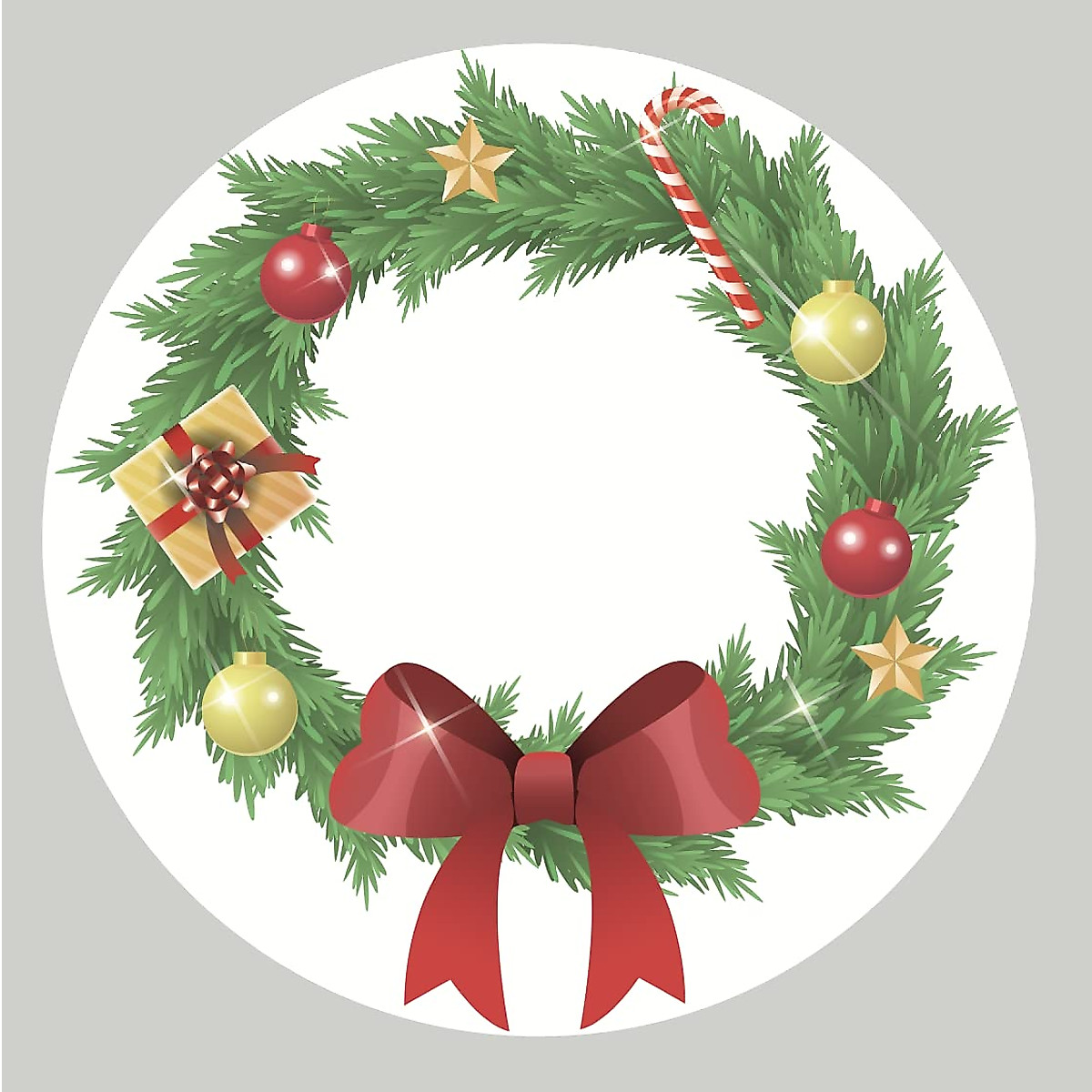 2'' 150PCS Merry Christmas Stickers Labels Adhesive Decorative Envelope Seals Stickers for Cards Envelopes Boxes