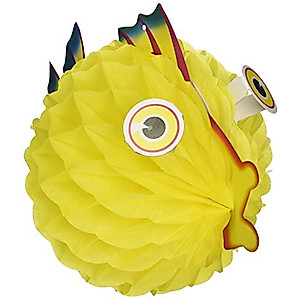 Tissue Bubble Fish (asstd colors) Party Accessory (1 count) (1/Pkg)