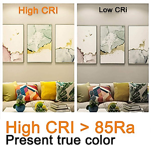 ILC LED Light Bulb 85W Equivalent, 5700K Daylight White Color Changing Light Bulbs with Remote Control RGB 6 Modes, Timing, Sync, Dimmable E26 Screw Base (2 Pack)