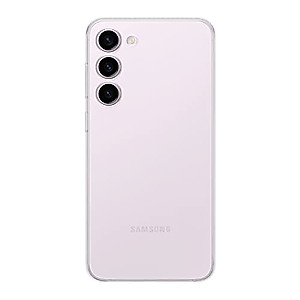 SAMSUNG Galaxy S23 Clear Slim Phone Case, Protective Cover w/Glossy, Thin Design, Protects from Drops and Scratches, Premium, Durable Material, US Version, EF-QS911CTEGUS, Transparent