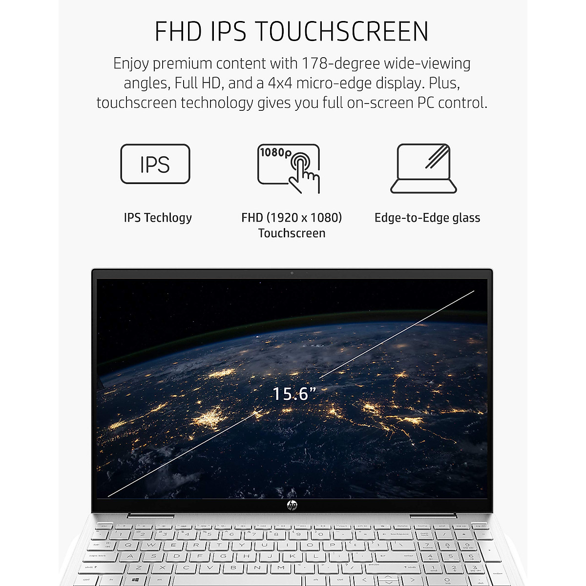 HP Pavilion x360 15.6 inch 2-in-1 Laptop PC, 11th Gen Intel Core i5-1135G7, 12 GB RAM, 256 GB SSD Storage, Full HD IPS Micro-Edge Display, Windows 10 Home, HD Webcam, Audio by B&O (15-er0010nr, 2021)