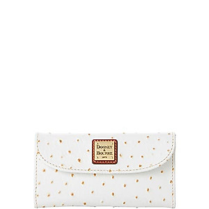 Dooney & Bourke Ostrich Continental Clutch Wallet