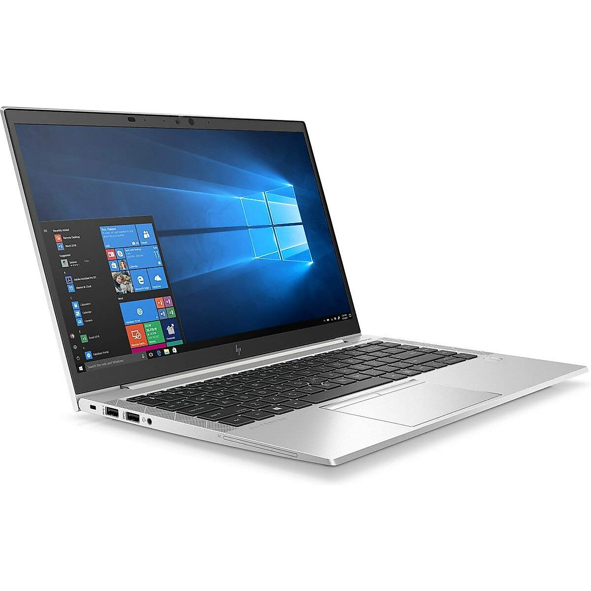 Newest HP EliteBook 840 G7 14" FHD IPS Premium Business Laptop, 10th Gen Intel Core i7-10610U, 16GB RAM, 512GB PCIe SSD, Backlit Keyboard, Fingerprint Reader, WiFi 6, USB-C, Windows 10 Pro, Silver