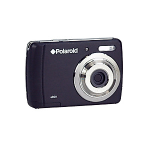 Polaroid CAA-800BC 8MP CMOS Digital Camera with 2.4-Inch LCD Display (Black)